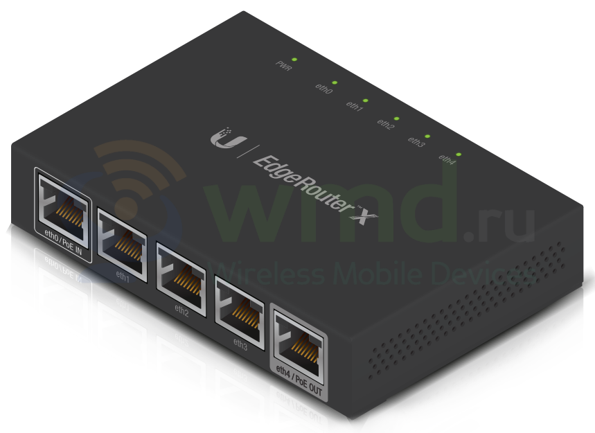Ubiquiti EdgeRouter X купить, характеристики Ubiquiti EdgeRouter X ...